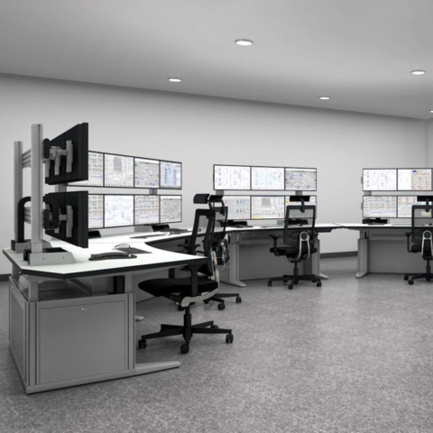 Ergocon Consoles & Workstations For Control Centres