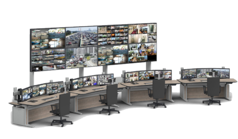 Security/CCTV Control Room Design, Furniture & Equipment - Mayteck